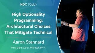 A Contrarian View Of Software Architecture Jeremy Miller NDC Oslo