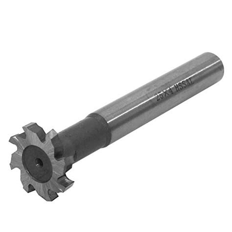 Milling Cutter Mm Depth Mm Cutting Dia Flutes HSS T Slot End MillHigh Speed Steel Keyway