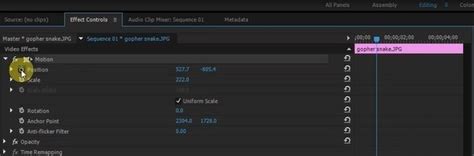Working With Keyframes In Adobe Premiere Pro BlueFx