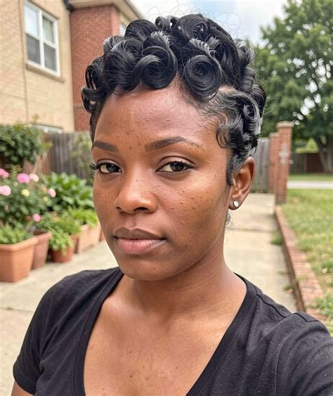 Pin Curl Short Hair Tutorial And Styling Ideas