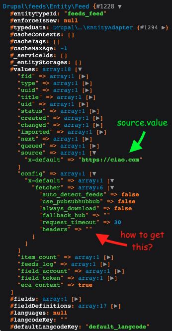 how to set a feed form nested property value with eca [ 3309212