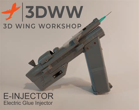 3d File E Injector Electric Glue Injector ・3d Printable Design To
