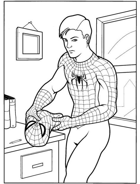 167 Dessins De Coloriage Spiderman à Imprimer Sur Page 9