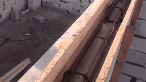 Дом из газобетона Армопояс Опалубка и армирование БУДОВА Youtube