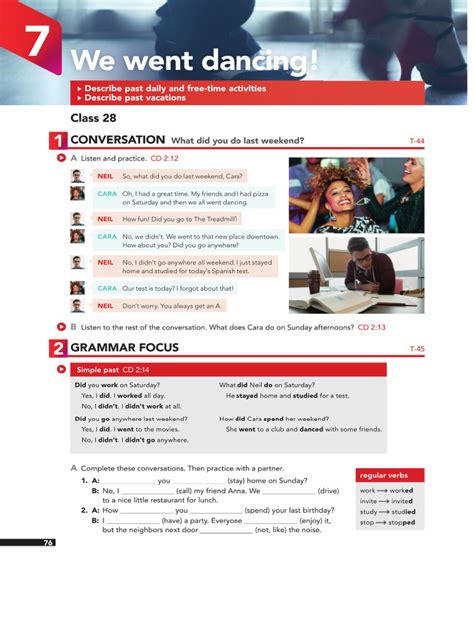 access unit 2 the past pdf