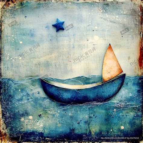 Ai创作图小船抽象画 小船无框画 小船装饰画 船与梦 深海蓝背景船 船上装饰画 艺术小舟 船装饰画 航海艺术画 独木舟无框画 被涂鸦的小船 绘画小船 艺术船 小船绘画 星星船 昵图网