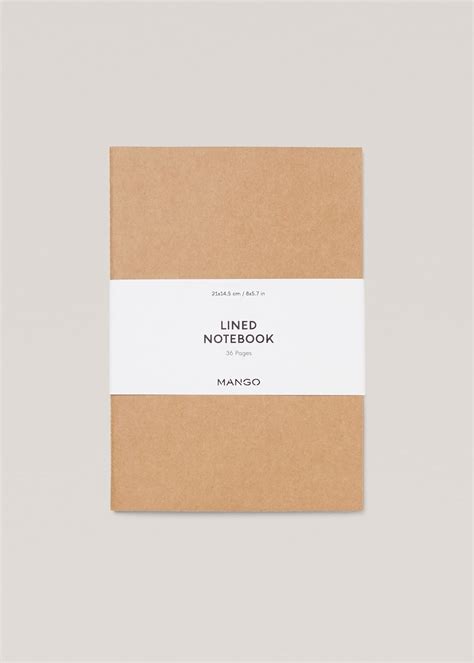 Libreta De Rayas Tamaño A5 Home Mango Home España