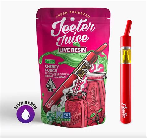 Cherry Punch Jeeter Juice Disposable Vape Pen 05 G