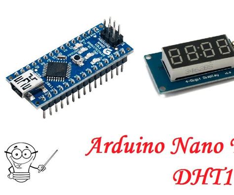 Arduino Nano Tm1637 4 Digit Display Dht11 Temperature Humidity Sensor