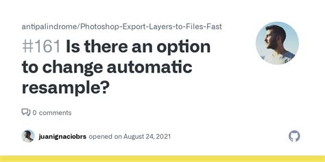 Is There An Option To Change Automatic Resample Issue Antipalindrome Photoshop Export