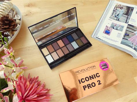 Makeup Revolution Iconic Pro 1 And 2 Palettes Review And Swatches