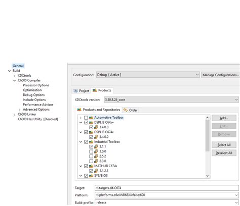 CCS IWR6843 IWR6843 EVM Lab22 Compilation Failure Of DSS Sensors