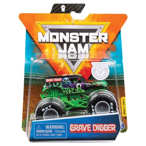 Monster Jam Grave Digger 164 Diecast Truck Collectible Vehicle Au