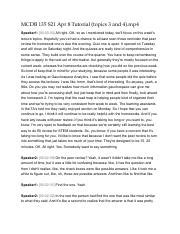 MCDB Tutorial Pdf MCDB S Apr Tutorial Topics And Mp Speaker All