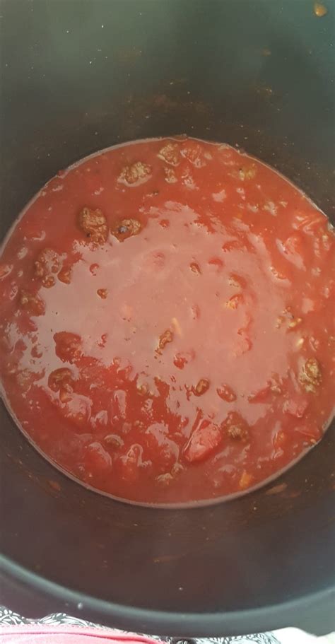 Pasta à la viande hachée et sauce tomate au cookeo My tasty cuisine