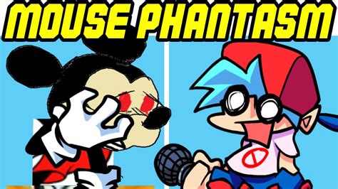 Friday Night Funkin Vs Suicidal Trouble Mickey Mouse Phantasm Fnf