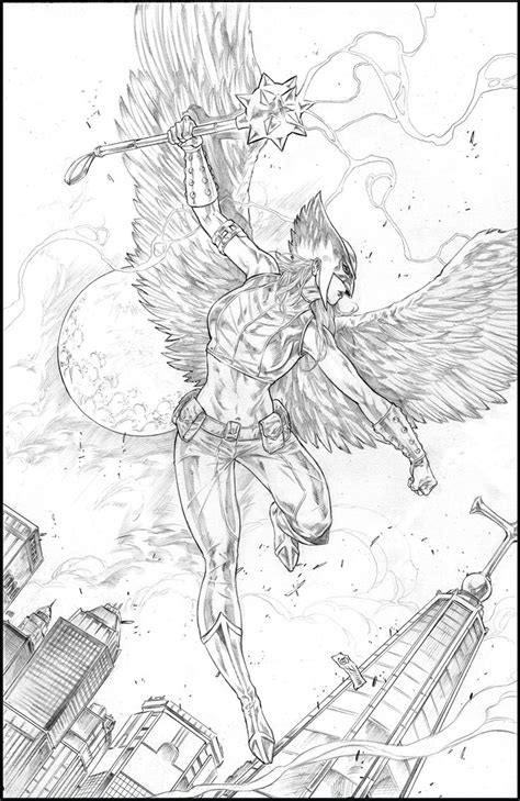 Hawkwoman By Caananwhite On Deviantart Drawing Superheroes Comics