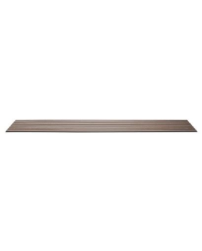 Wooden Slat Wall Vertigo Slim 250 X 30 X 1cm Classic Oak Black Felt