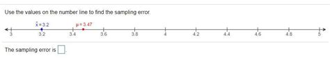Solved Use The Values On The Number Line To Find The