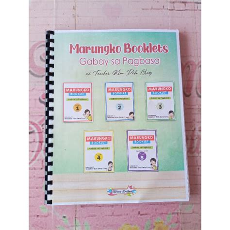 Marungko Book 1 5 Compilation Gabay Sa Pagbasa Shopee