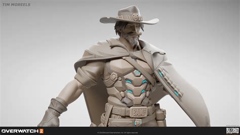 Artstation Overwatch 2 Cole Cassidy Highpoly Tim Moreels Overwatch Overwatch 2
