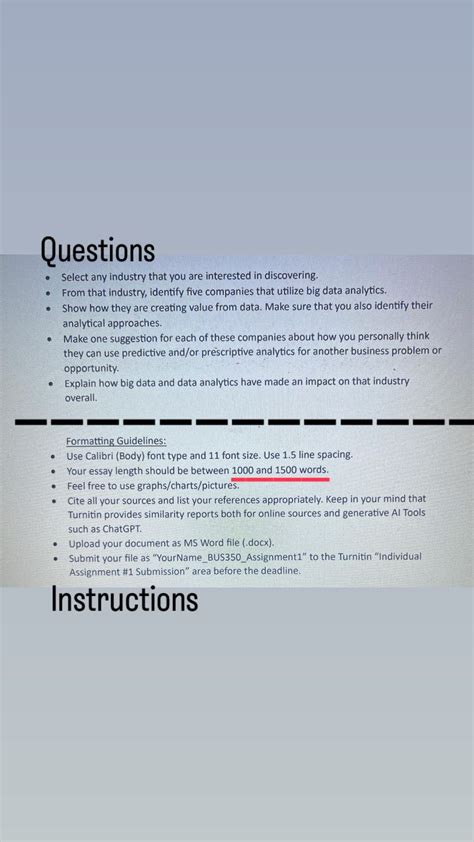 Instructions Chegg