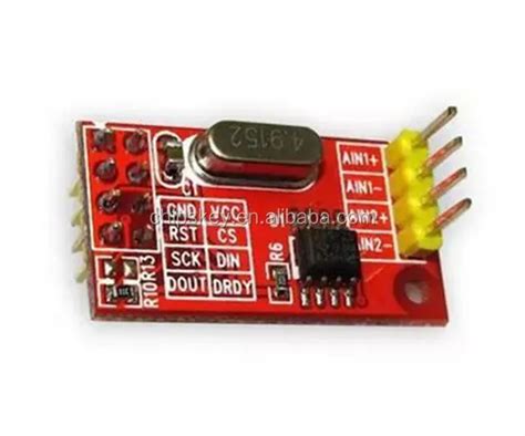 Ad7705 Dual 16 bit Adc Módulo De Adquisición De Datos De La Interfaz