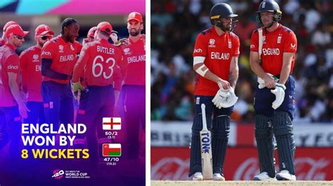 England Vs Oman Highlights T20 World Cup 2024 England Crush Oman By 8