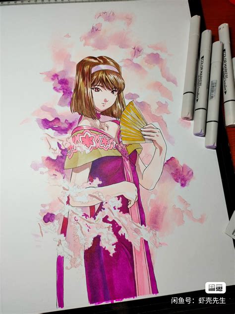 Sakura Wars Kanzaki Sumire Hot Sexy Hand Drawing Owens Collections