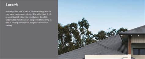 Colorbond® Steel Colour Chart Colorbond® Swatches And Guides