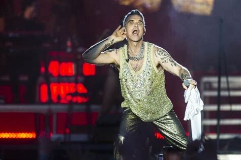 Robbie Williams Forced To Stop Concert Due To Health Issues Music