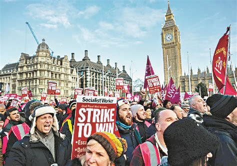 Winter Of Discontent Strikes A Sunak Sour Note The Standard