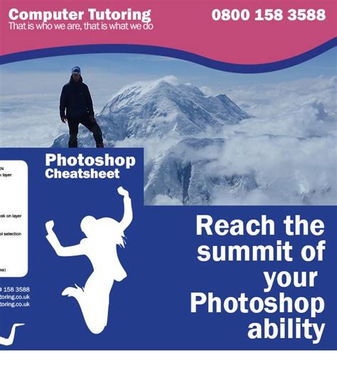 Free Adobephotoshop Cheat Sheet Download Cambridge Network