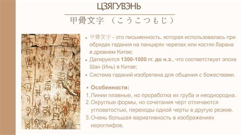 История китайской письменности презентация онлайн