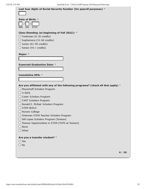 Usm Lsamp Research Program Louis Stokes Alliance For Minority