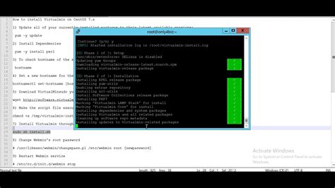 How To Setup Virtualmin YouTube