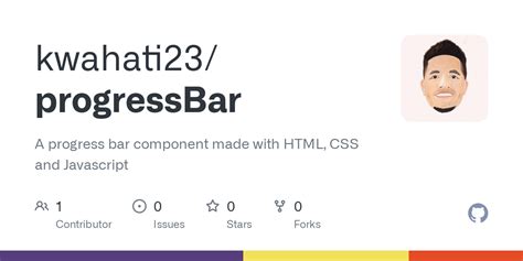 Github Kwahati23progressbar A Progress Bar Component Made With Html