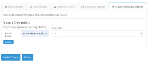Integrating An Account With Google Workspace Support Center