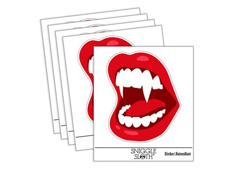 Juicy Vampire Lips Horror Halloween Waterproof Vinyl Phone Tablet