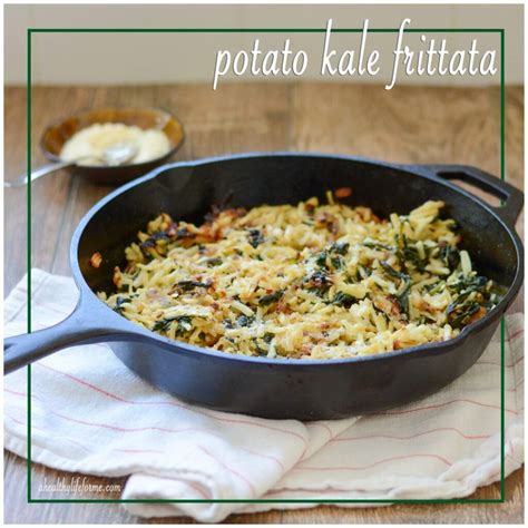 Potato Kale Frittata A Healthy Life For Me