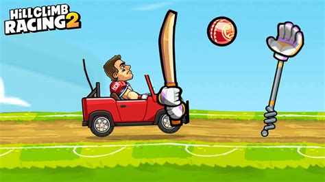 CRICKET NEW EVENT Hill Climb Racing 2 Walkthrough GamePlay YouTube