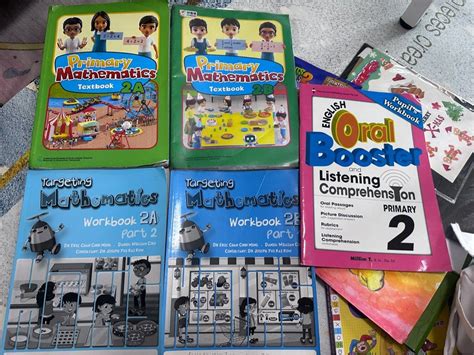 Primary 2 Mathematics Textbook Workbook Oral Booster Hobbies And Toys