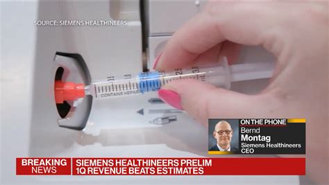 Siemens Healthineers CEO On Virus Testing Kits Vaccine M A Bloomberg