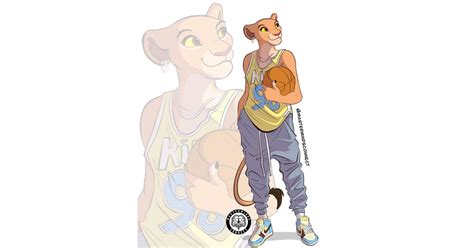 Kiara Artist Gave The Lion King Characters A Humanlike Makeover