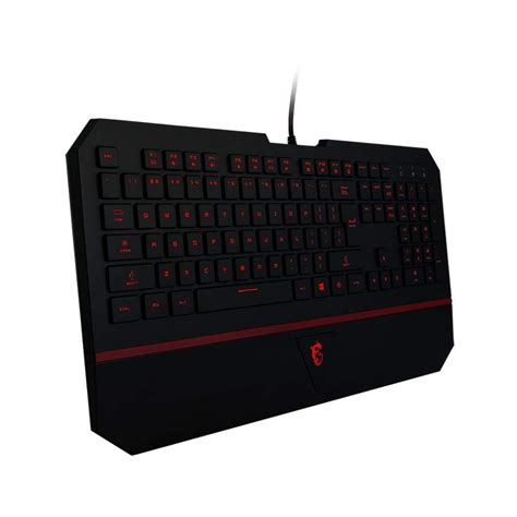 Msi Msi Gaming Keyboard 7 Colours Backlit Interceptor Falcon Computers