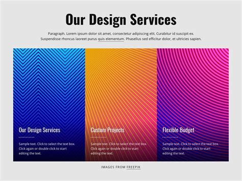 Our Design Services CSS Template By Nicepage