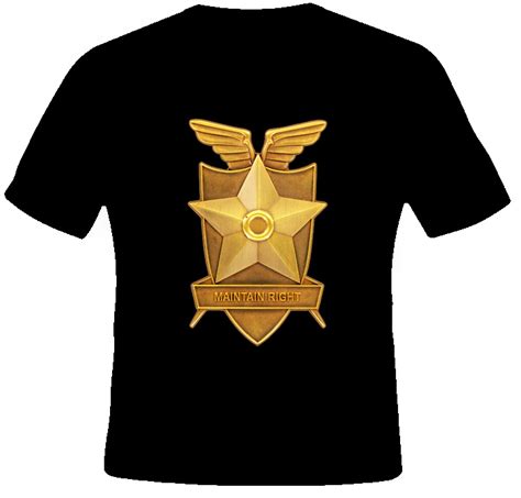 Main Force Patrol Mad Max Badge Maintain Right T Shirt