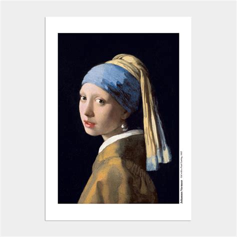 나의 사적인 그림 인테리어 포스터 액자 83번 베르메르 진주귀걸이를 한 소녀 감도 깊은 취향 셀렉트샵 29cm