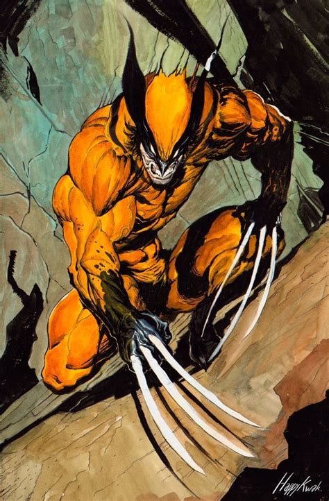 Wolverine By Happykwak Wolverine Comic Marvel Comic Books Wolverine Artwork