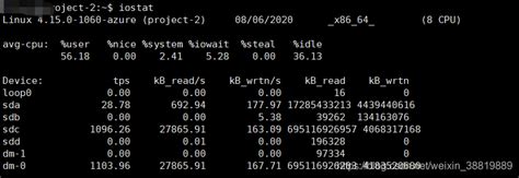 Linux 查看磁盘io的使用linux怎么查看io使用情况 Csdn博客